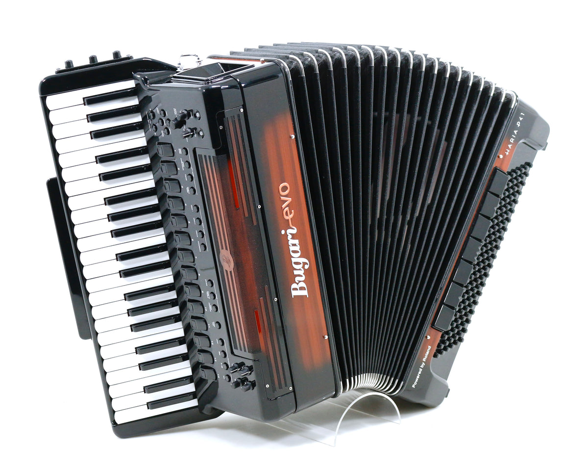 Bugari Evo 'Wooden' (41/120 Digital) – Petosa Accordions