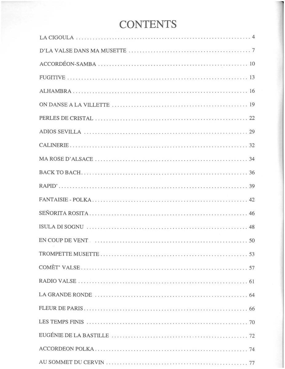 French Music For Accordion – Petosa Accordions